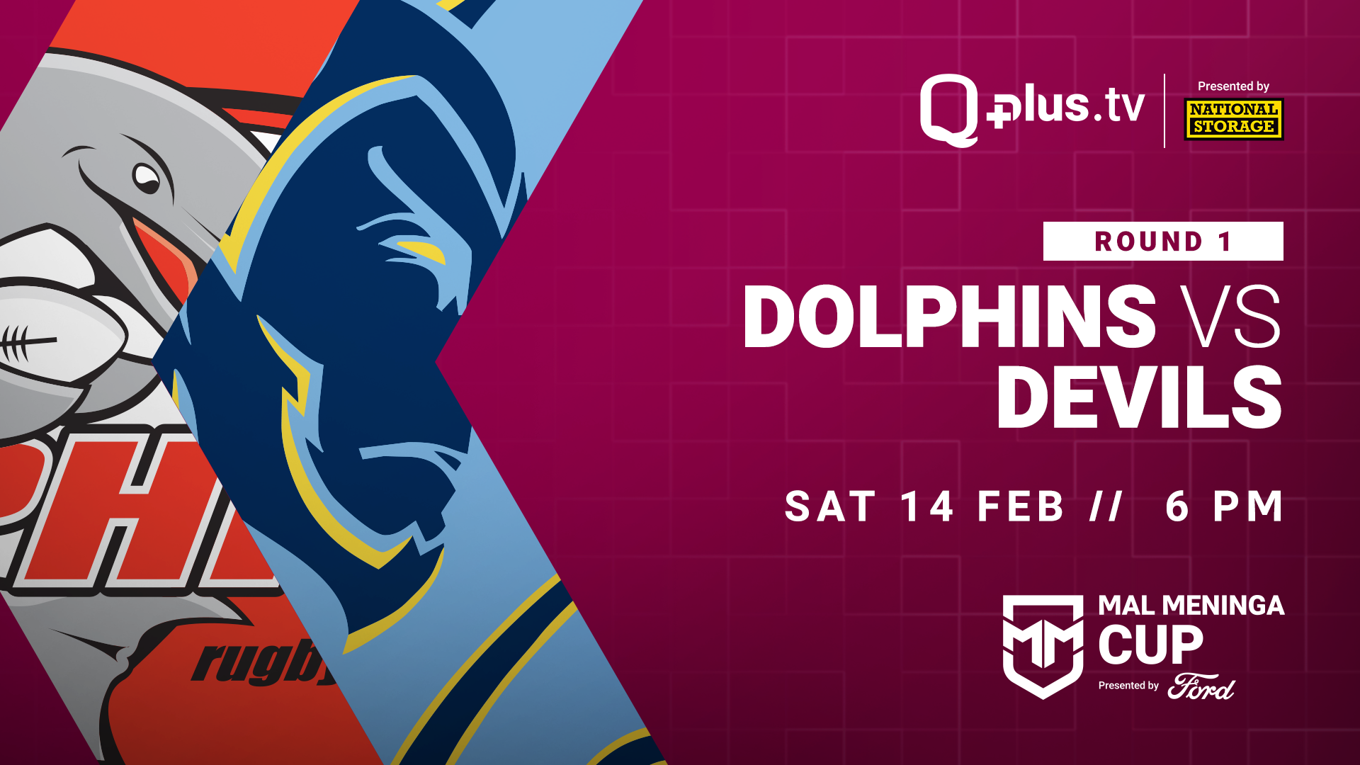 QPlus TV | Matches | 2026 Mal Meninga Cup, RD01, Redcliffe Dolphins v ...